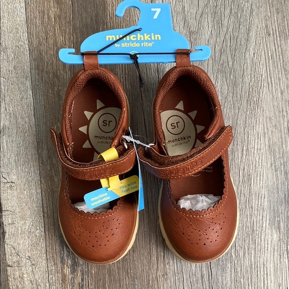 Munchkin | Shoes | Munchkin Brown Kids Dress Shoes | Poshmark